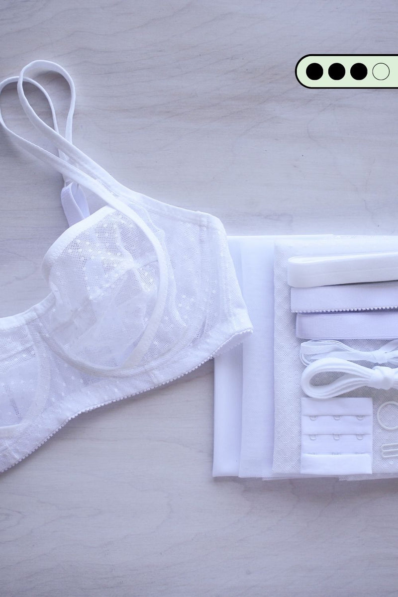 Black Beauty Bra Kit | French Dot – Emerald Erin